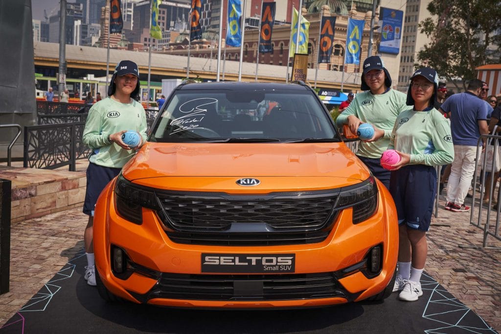 Kia supplies vehicles for the Australian Open Tennis - AnyAuto